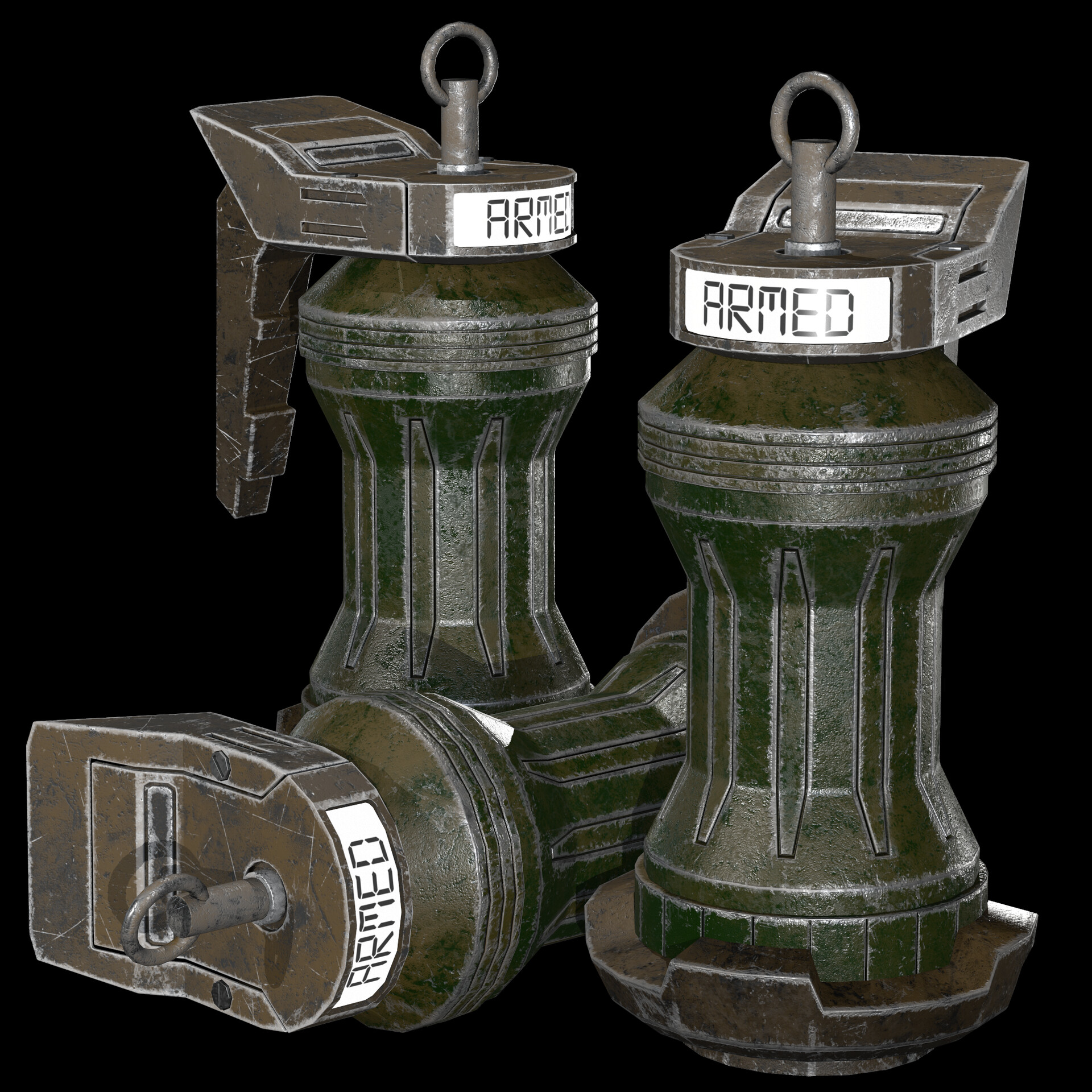 ArtStation - Sci-fi Grenade