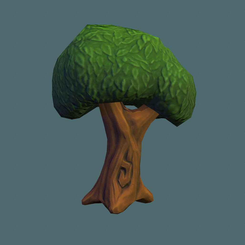 ArtStation - Stylised Tree