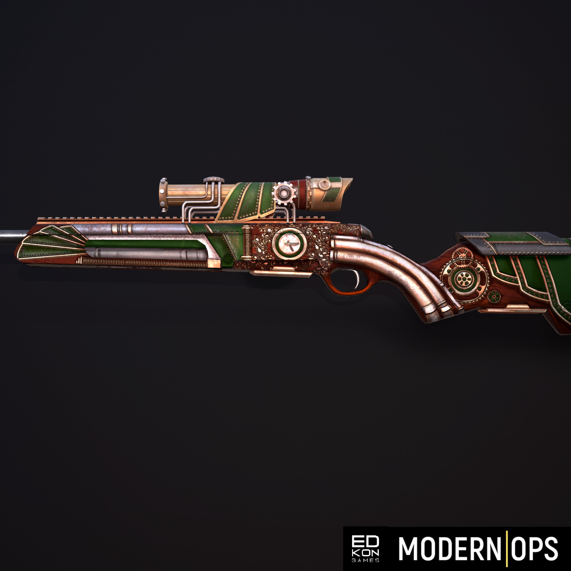ArtStation - Steyr Scout. Steampunk style