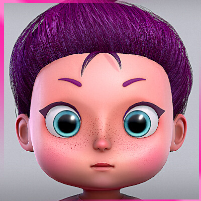 ArtStation - Baby 3D Game model - The Boss Baby Inspired
