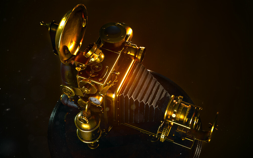 ArtStation - Steampunk Camera