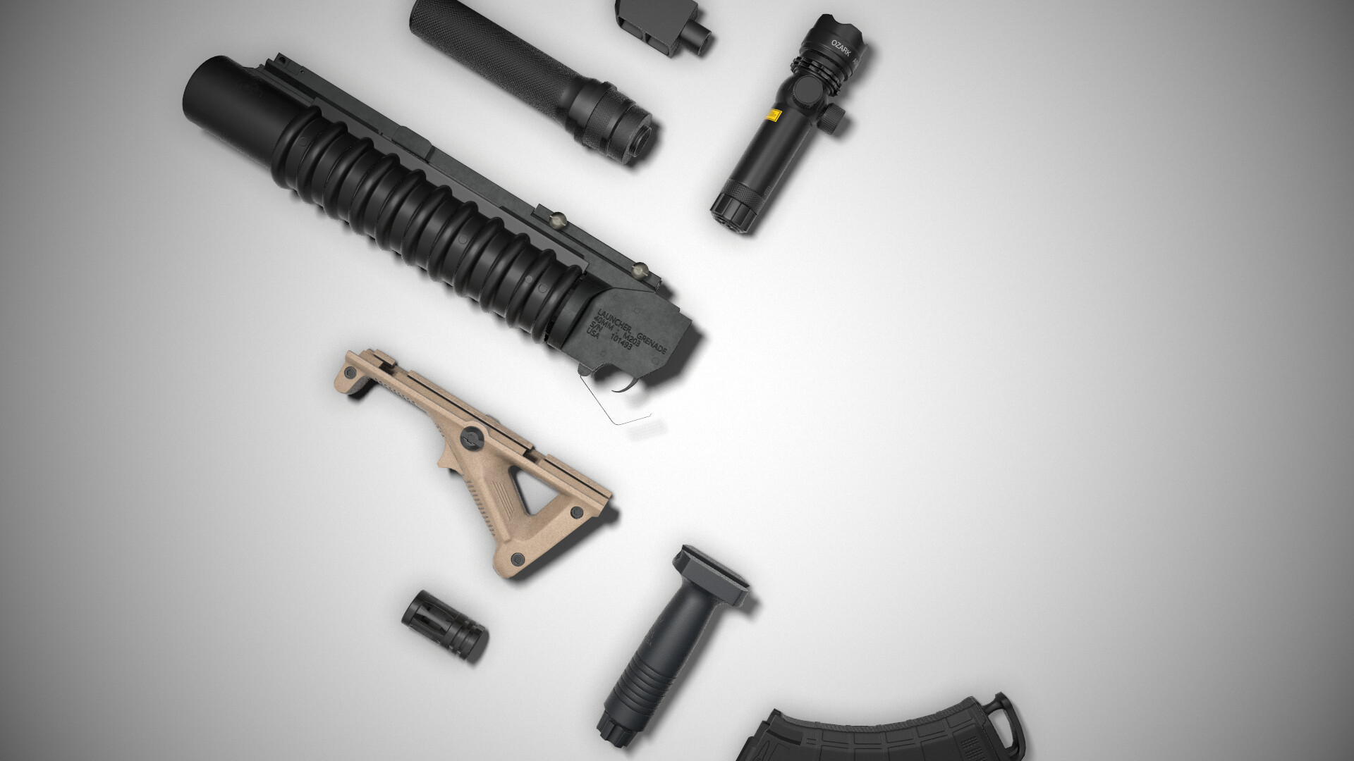 ArtStation - Weapon Attachments