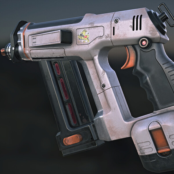 ArtStation - Nail gun