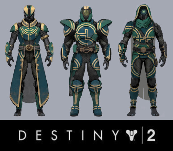 ArtStation - Destiny 2-s6 spring armor