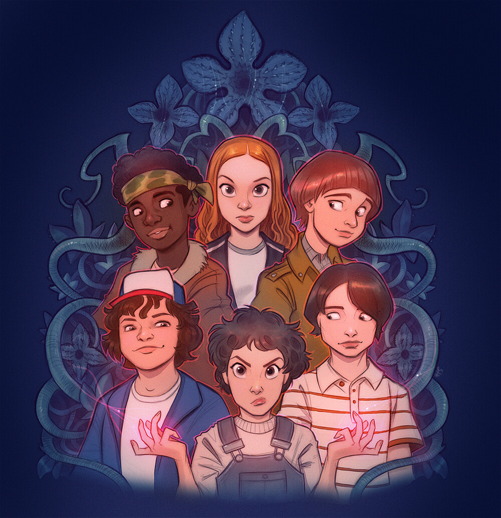 ArtStation - Stranger Things