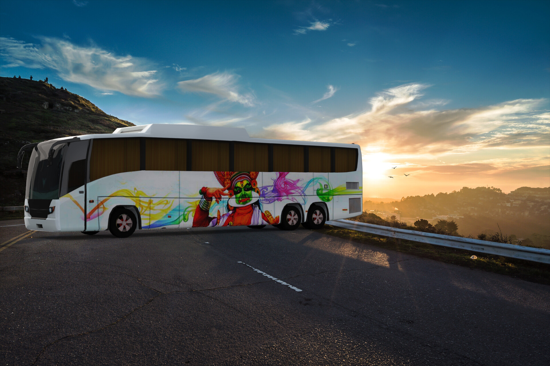 ArtStation - AC Bus 3D Model