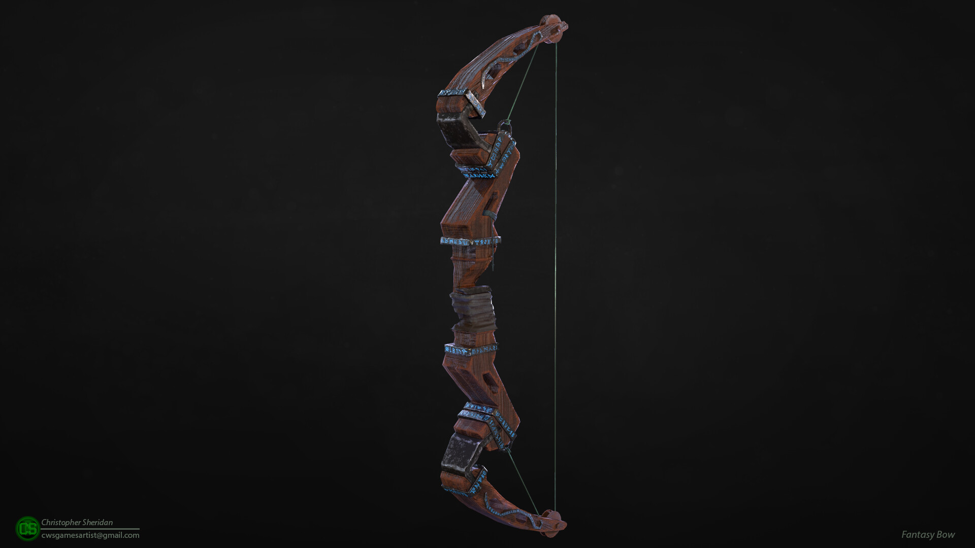 ArtStation - Fantasy Medieval Bow