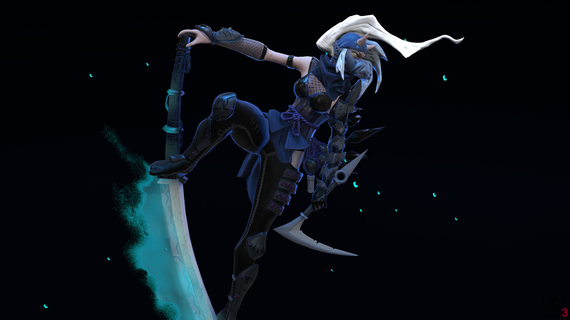 ArtStation - Feudal Japan Ninja Game Character