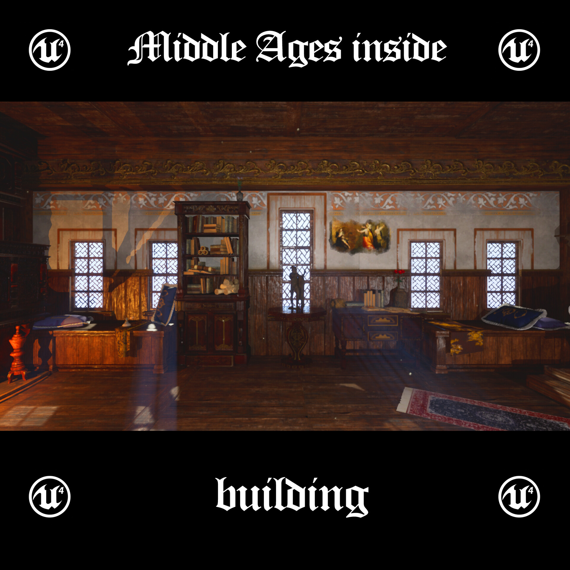 ArtStation - Middle_Ages inside building