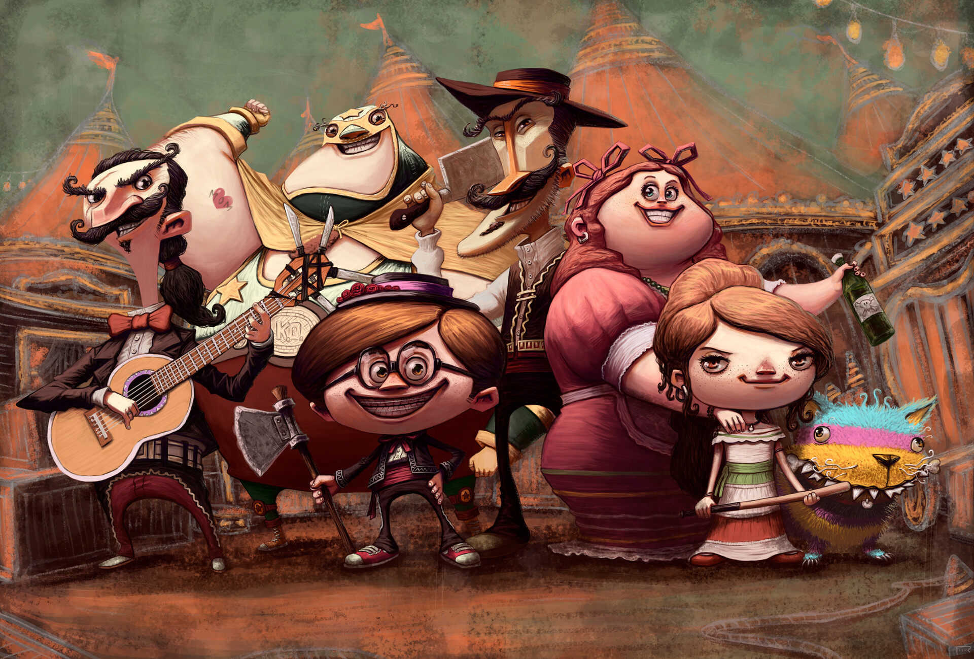 ArtStation - Dead or Alive Card Game - Illustrations Part 2