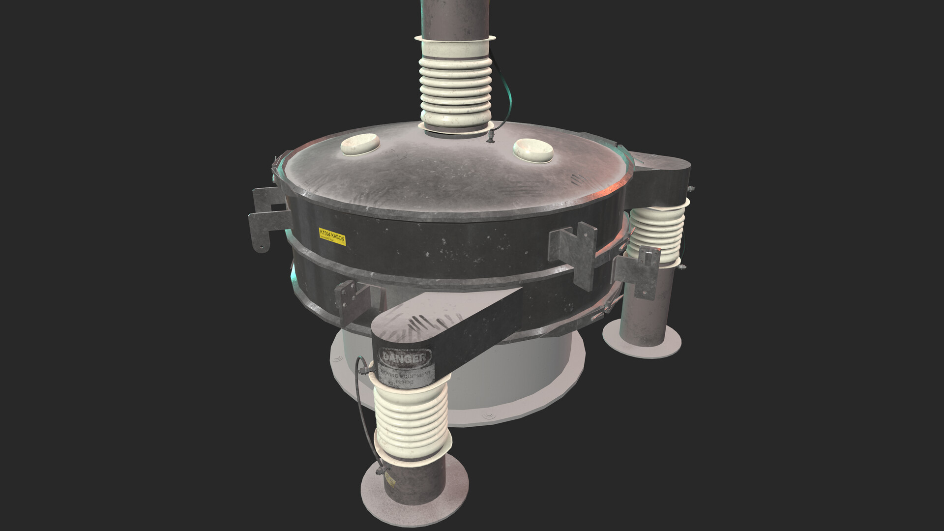 ArtStation - Kason Vibratory Screener 3D Model (Art Test)