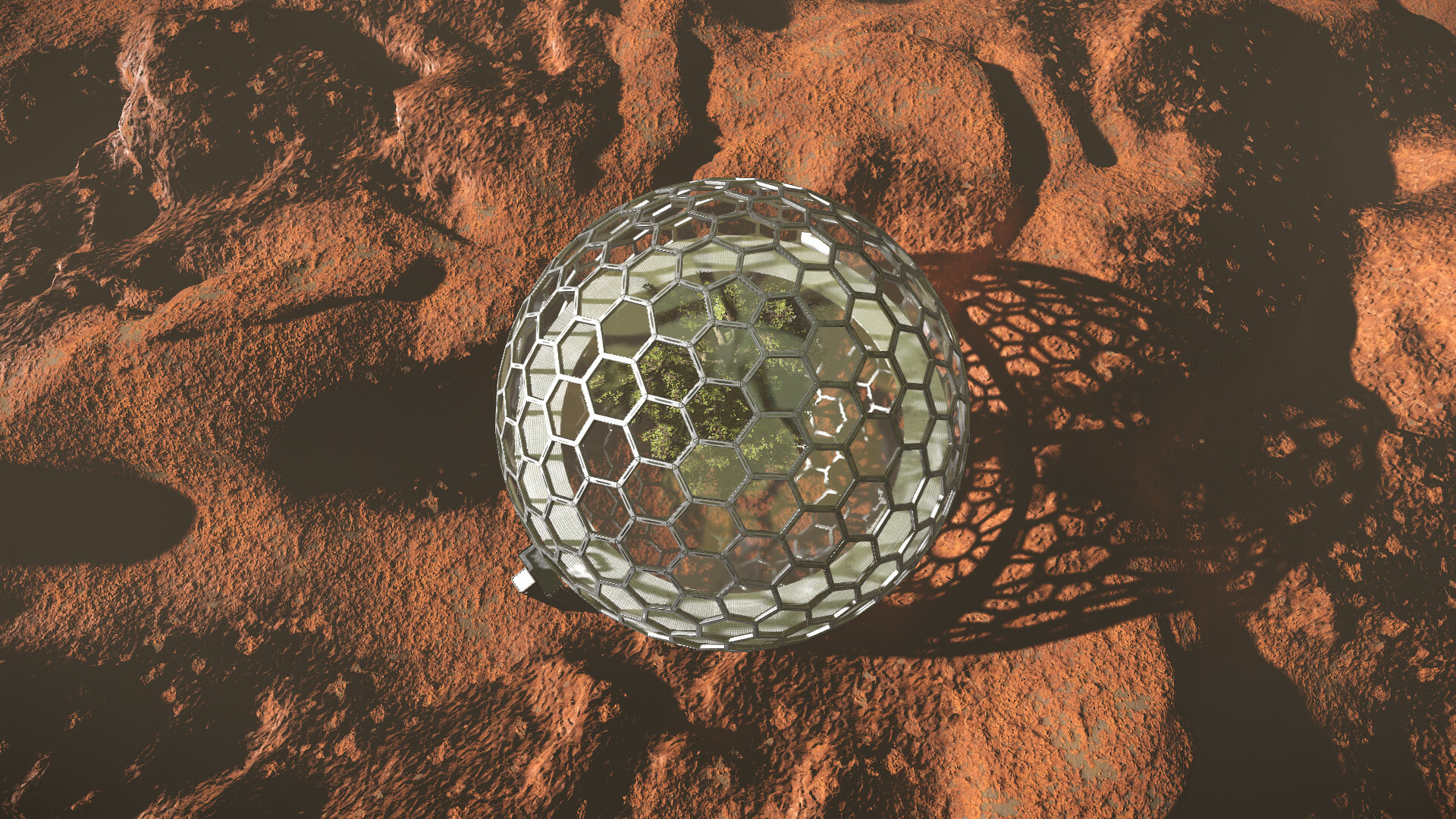 ArtStation - first tree on mars