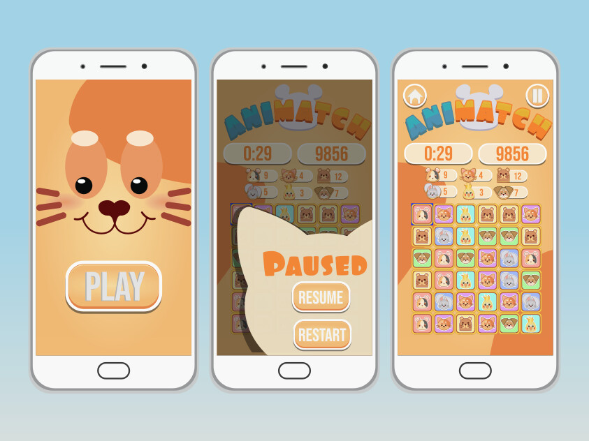 ArtStation - Match Game (Personal Project)