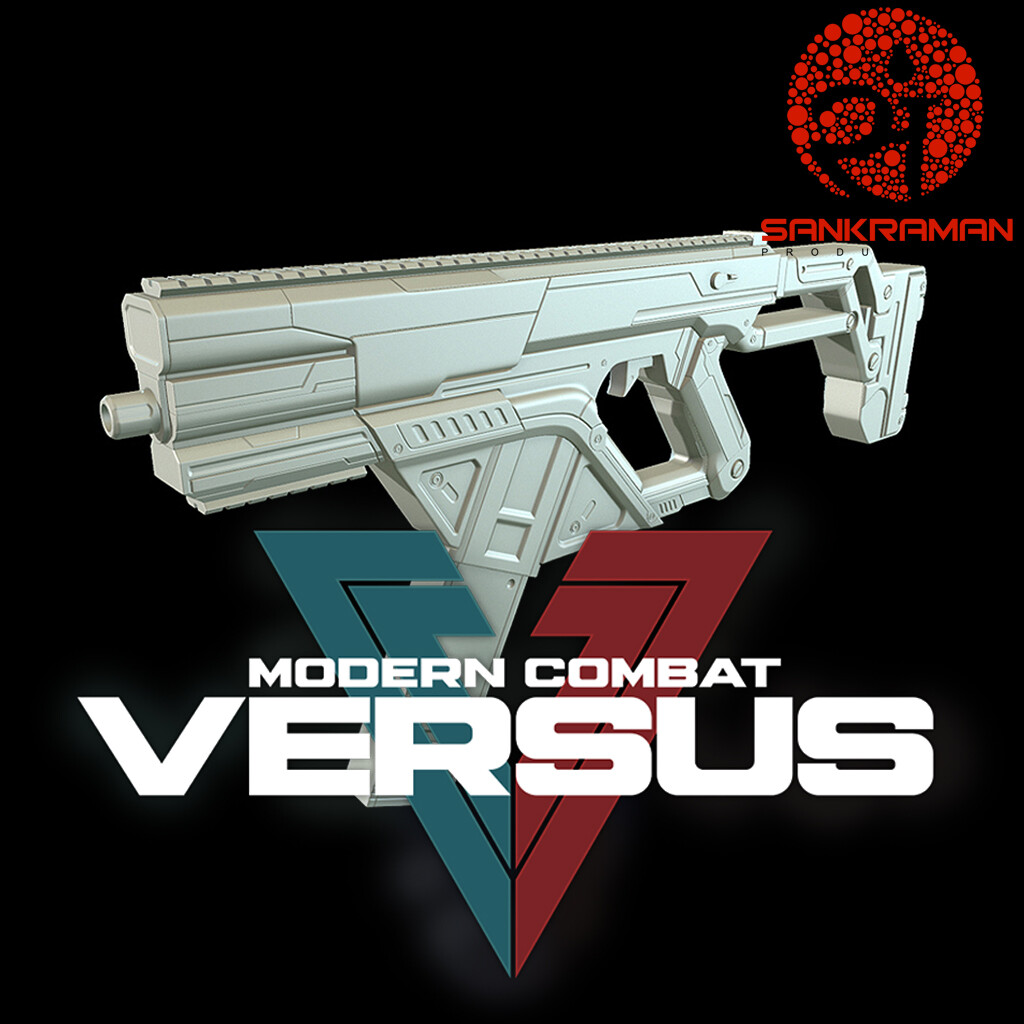 ArtStation - Modern Combat Versus - Weapon Models