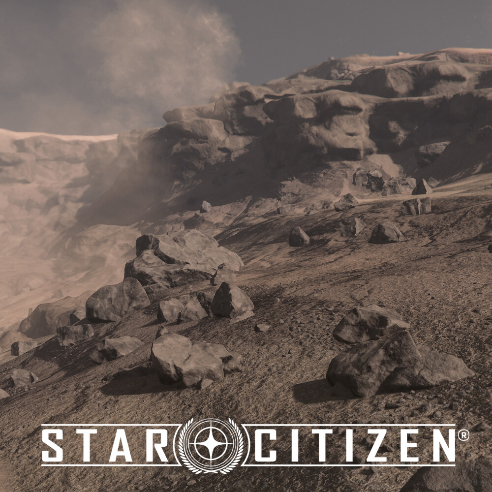 ArtStation - Star Citizen - Moon Daymar