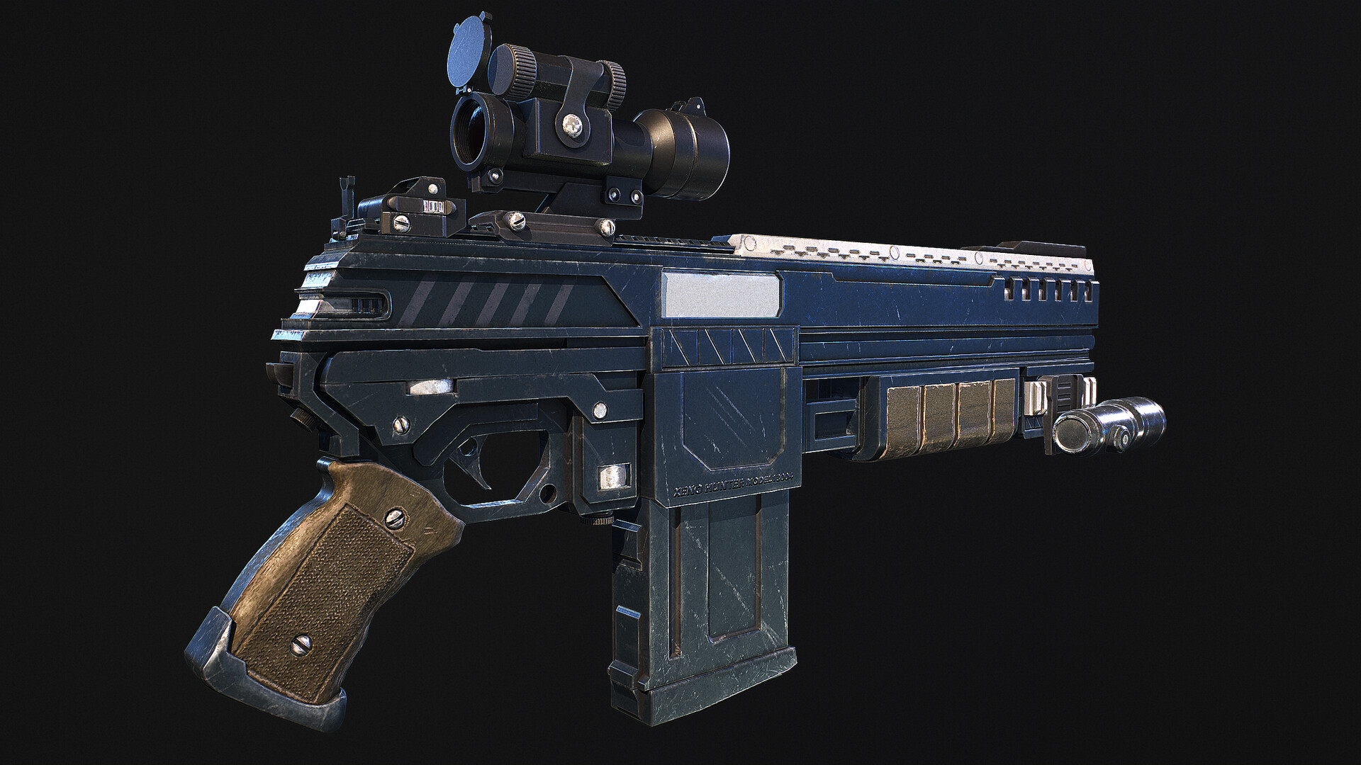 ArtStation - Xeno Hunter Shotgun