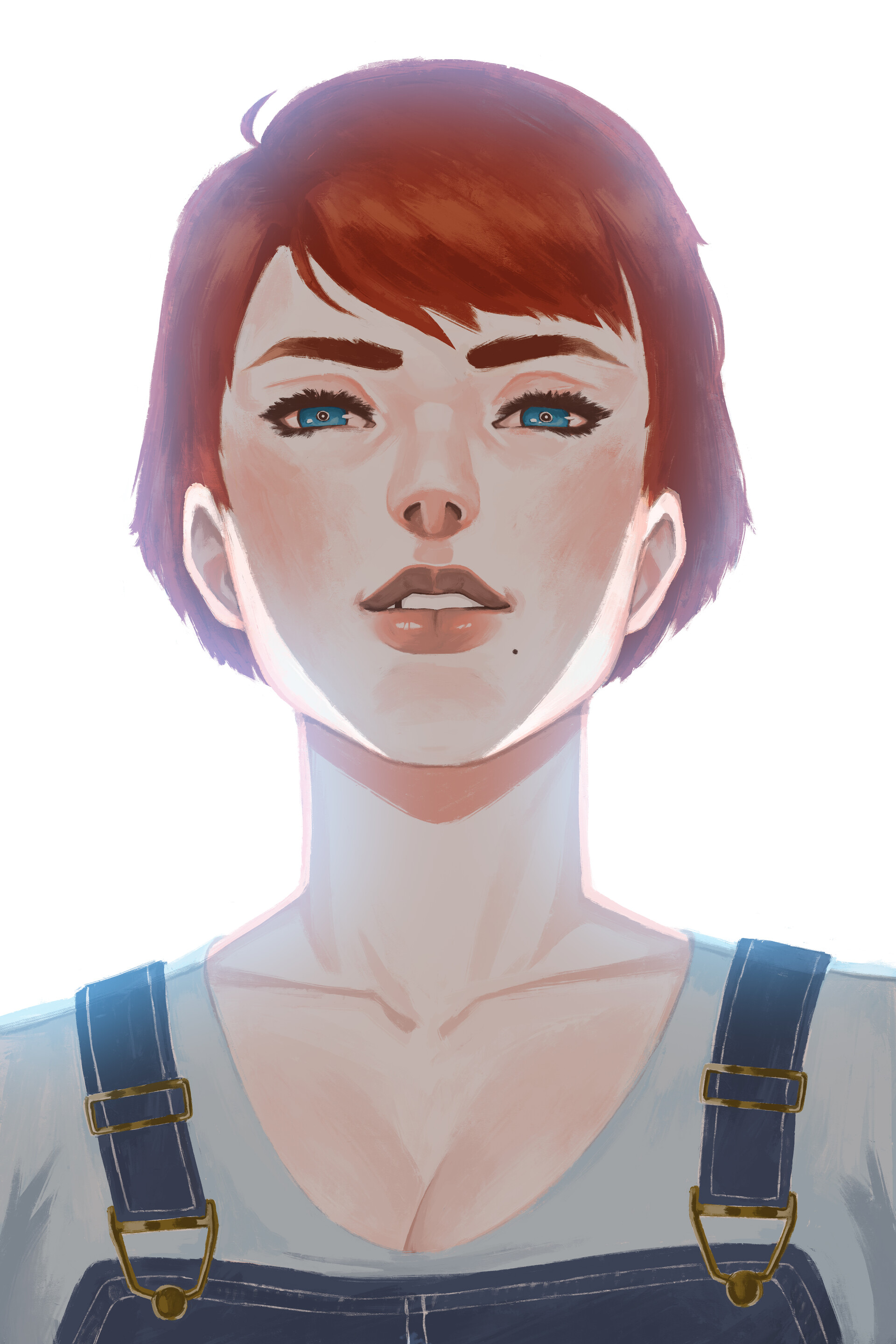 Nonsense Drawing - Serious Sunny