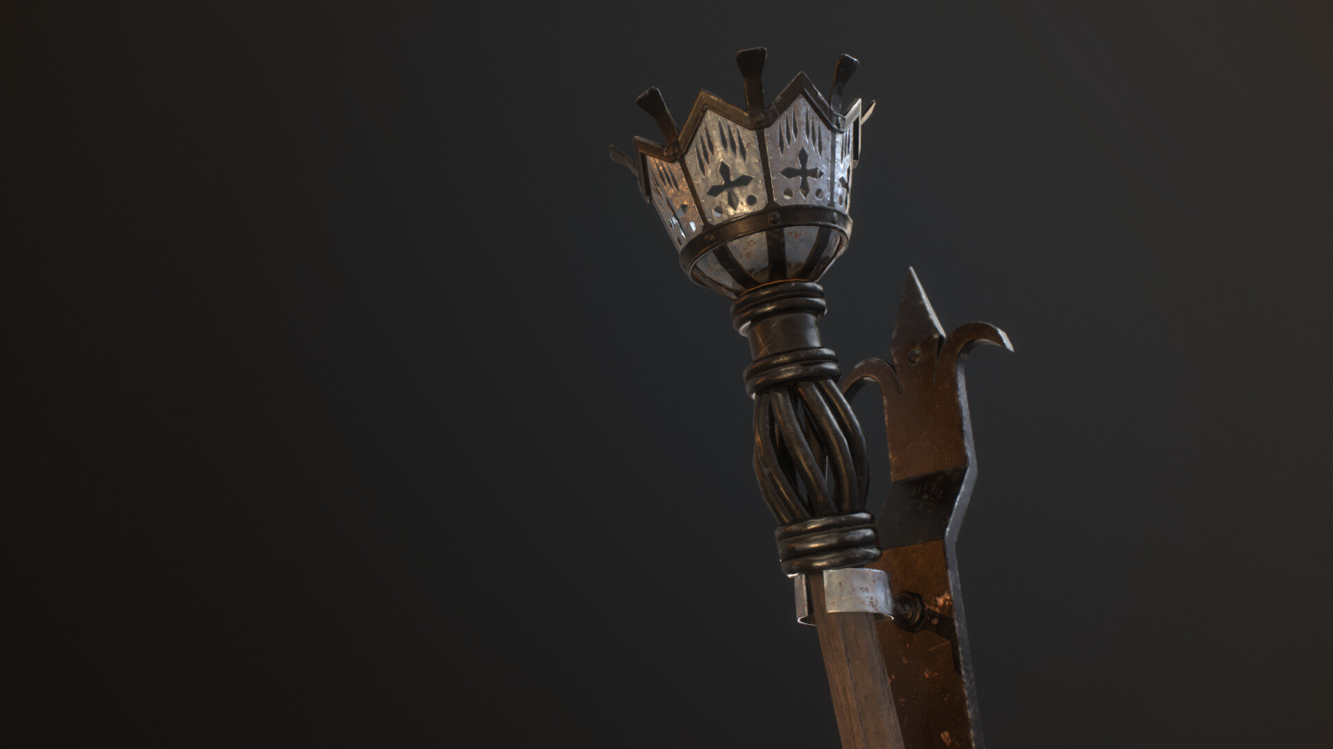 ArtStation - Medieval Wall Torch