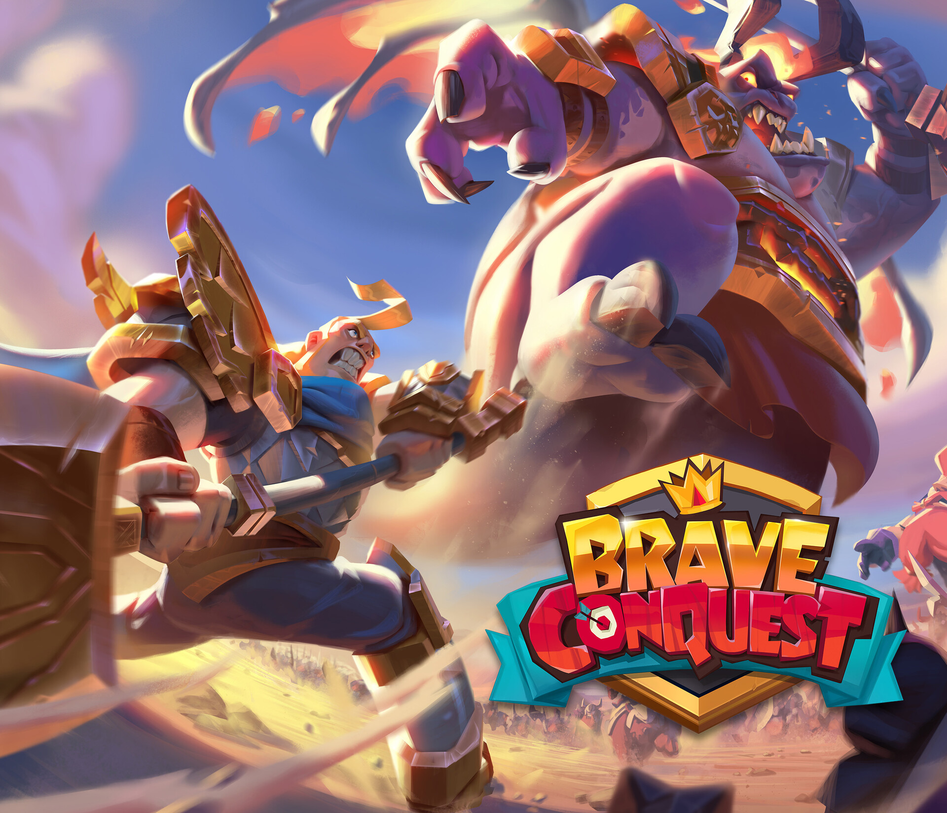 ArtStation - Brave Conquest - Key Art