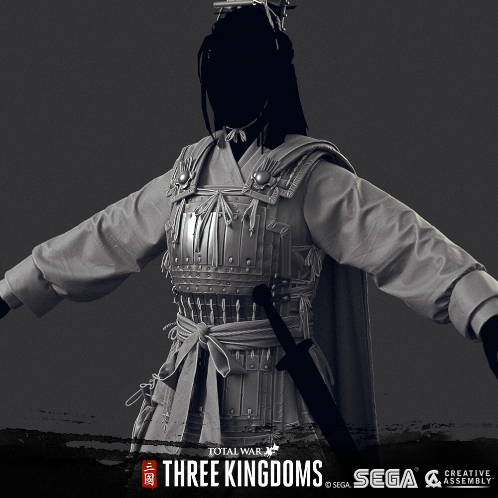 ArtStation - Total War: THREE KINGDOMS - Sun Ren
