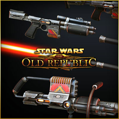 ArtStation - SWTOR | Hole Puncher weapon set