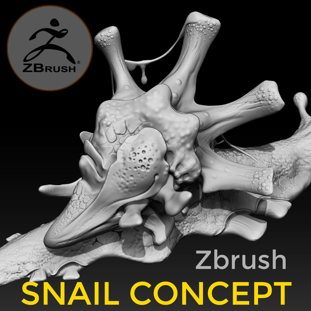 ArtStation - Ancient Snail - High poly Concept