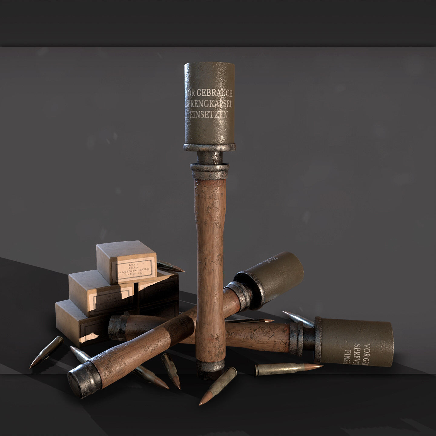 ArtStation - World War II Props