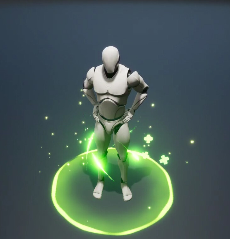 ArtStation - Heal VFX