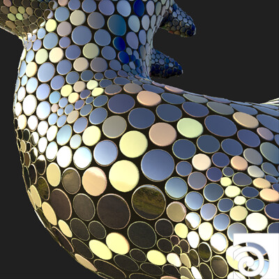 ArtStation - "Circle Packing Rubber Toy" (2019)