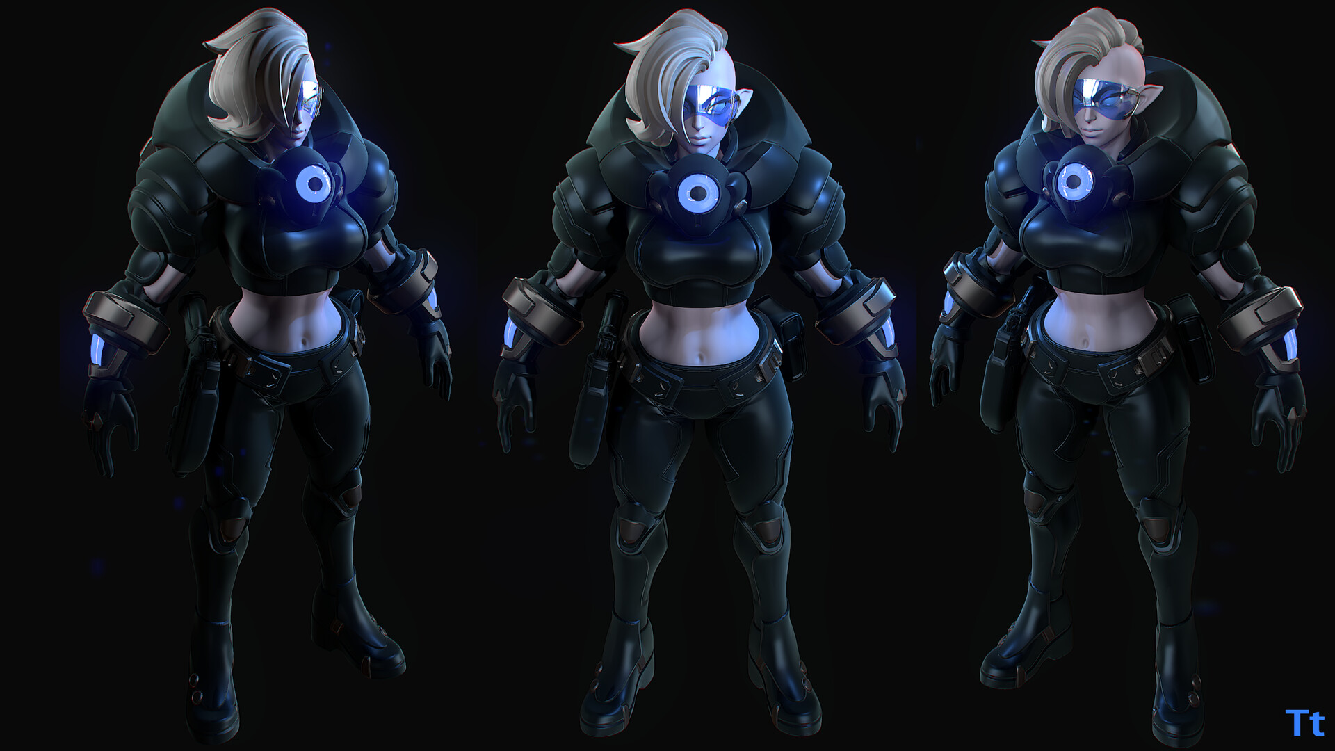 ArtStation - Some 3D characters for mobile games.