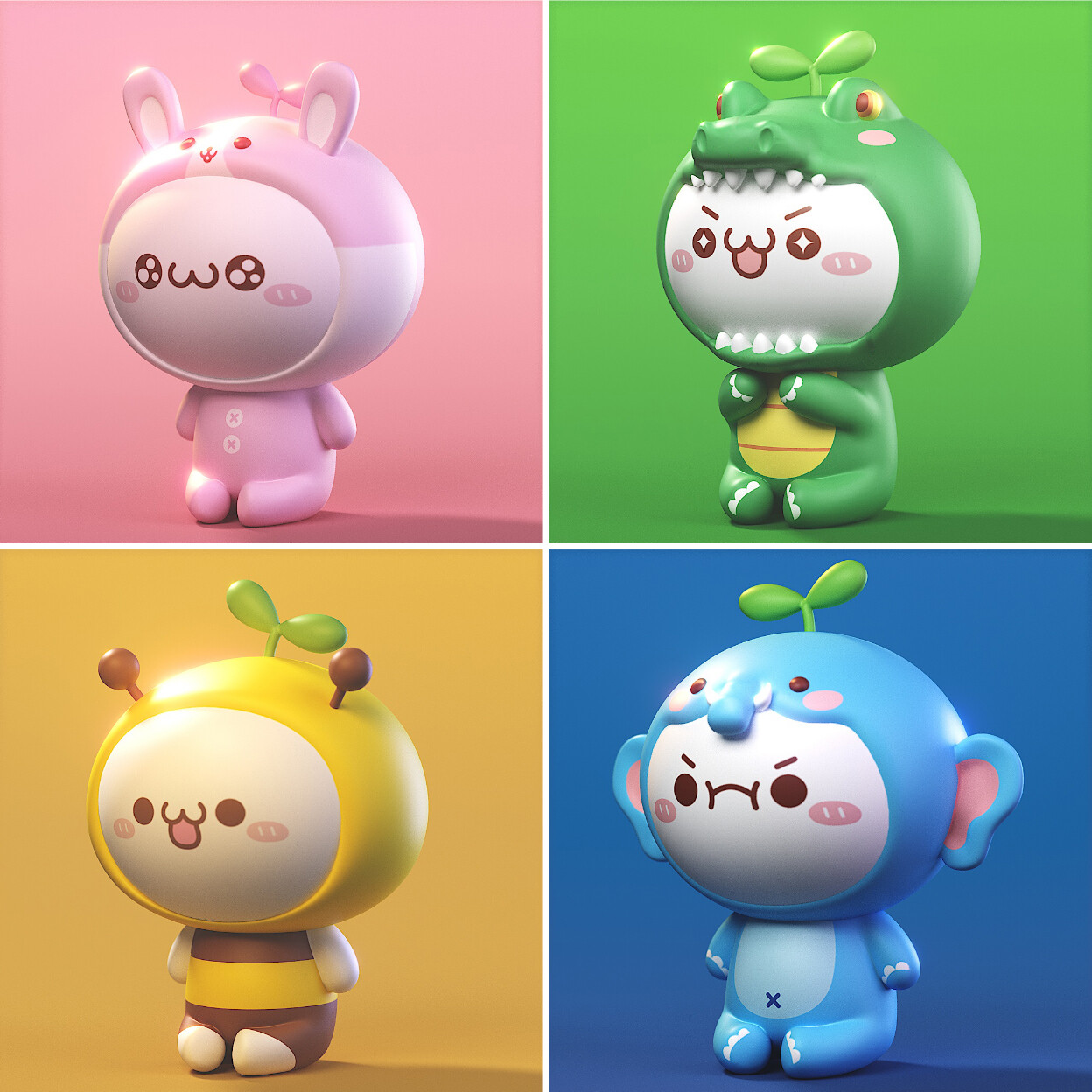 ArtStation - Tuanzi Animal Series Part1