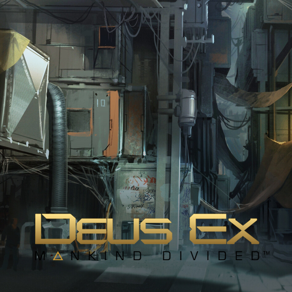 ArtStation - Deus Ex: Mankind Divided / Prague / Part3