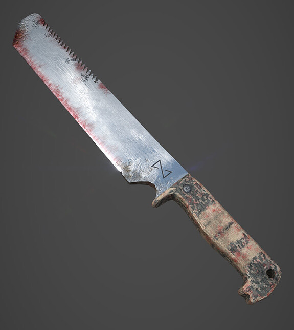 ArtStation - Machete game props