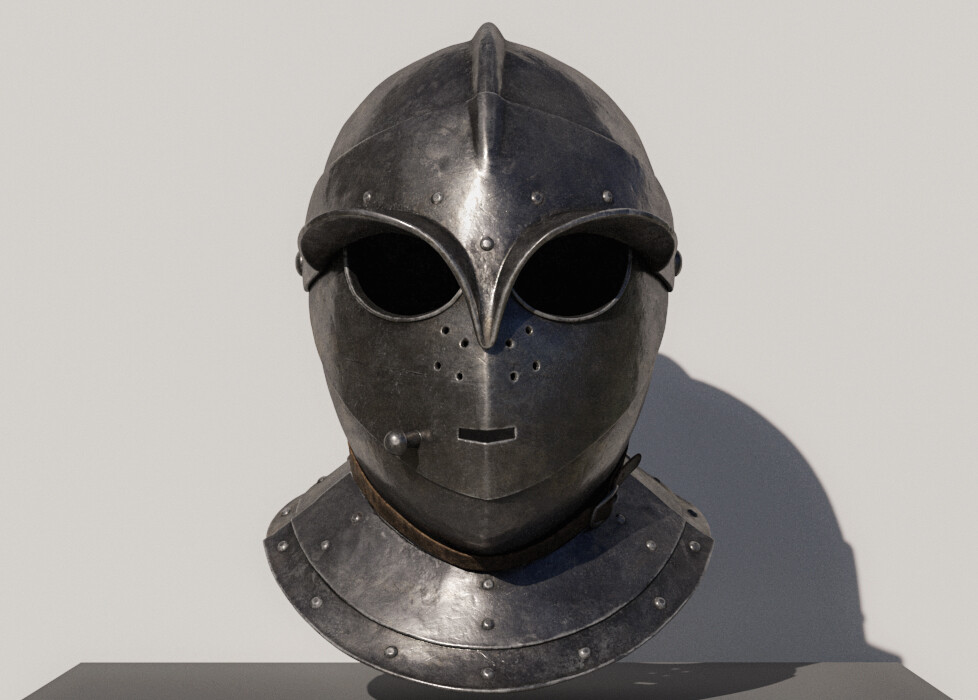 ArtStation - Medieval Helmet