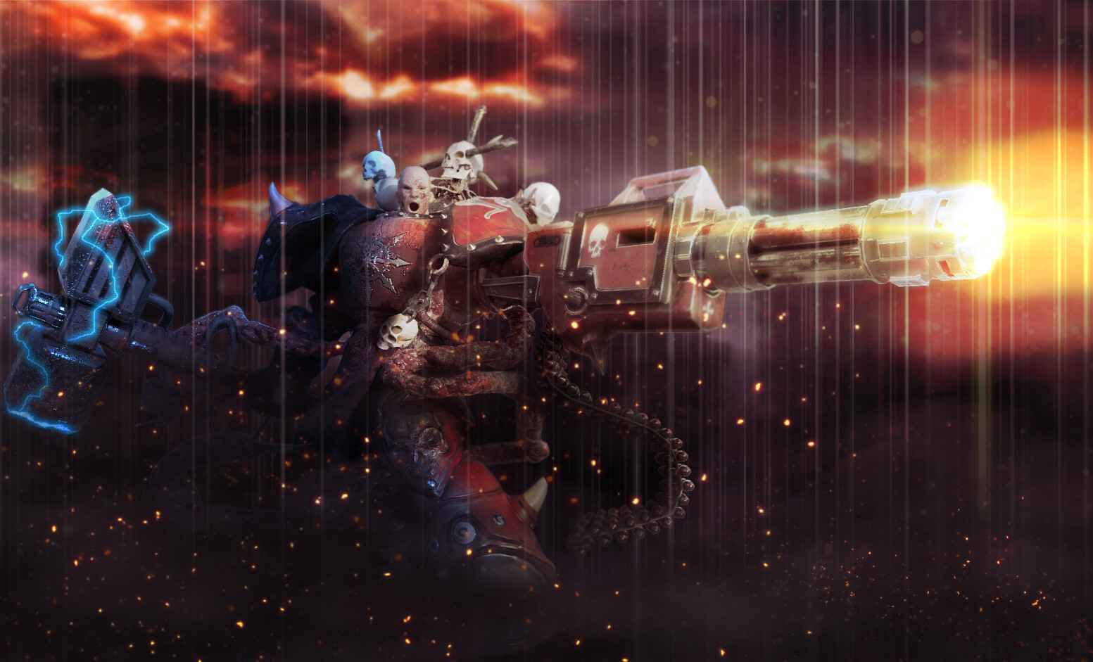 ArtStation - Warhammer 40k Chaos SpaceMarine