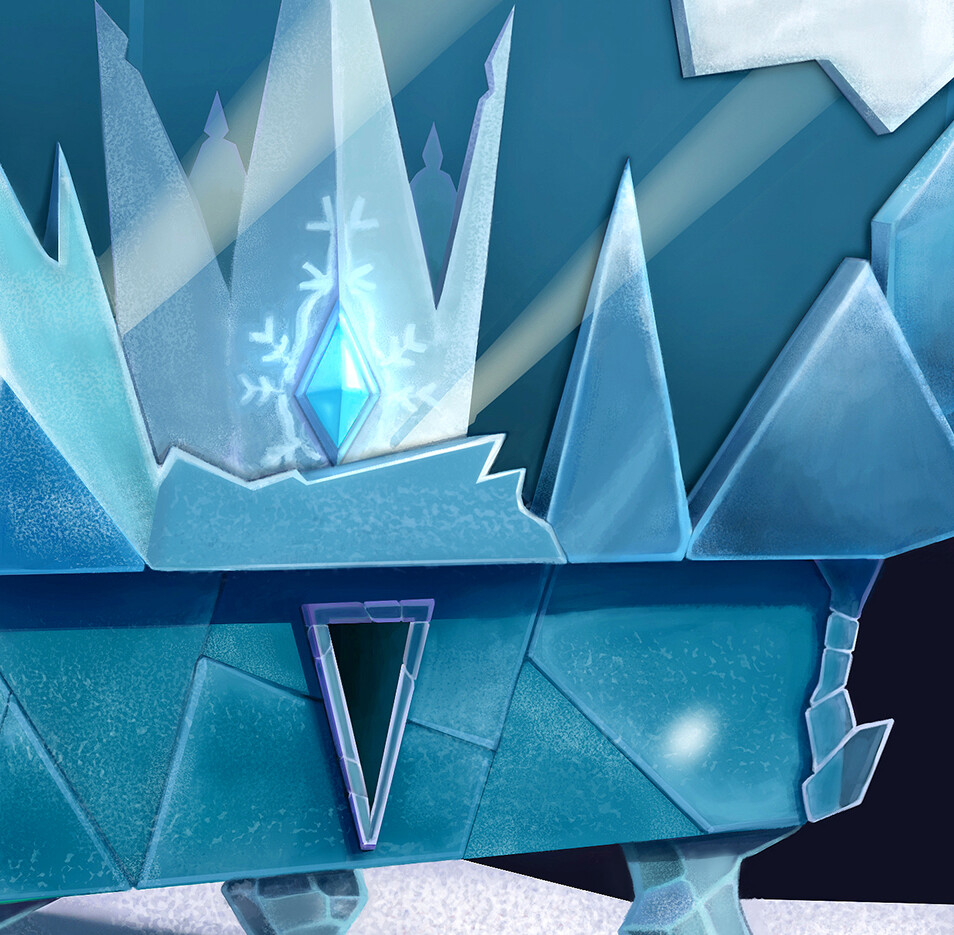 ArtStation - Snow Queen's suitcase