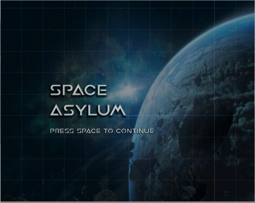 ArtStation - Space Asylum Menu