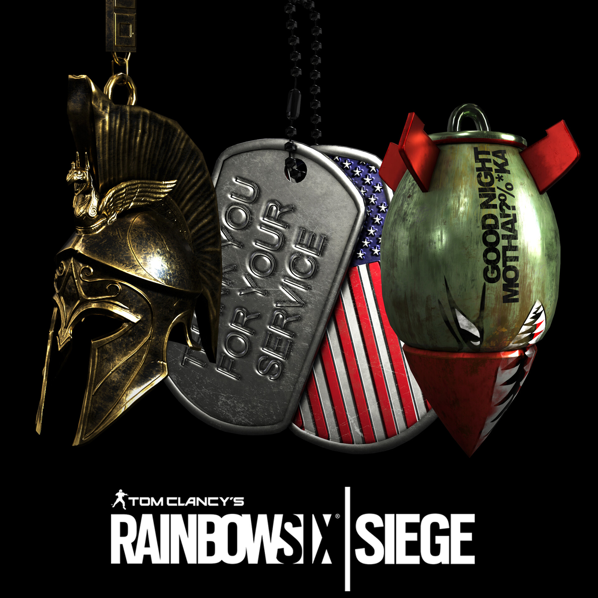 ArtStation - Rainbow Six Siege: Charms #01