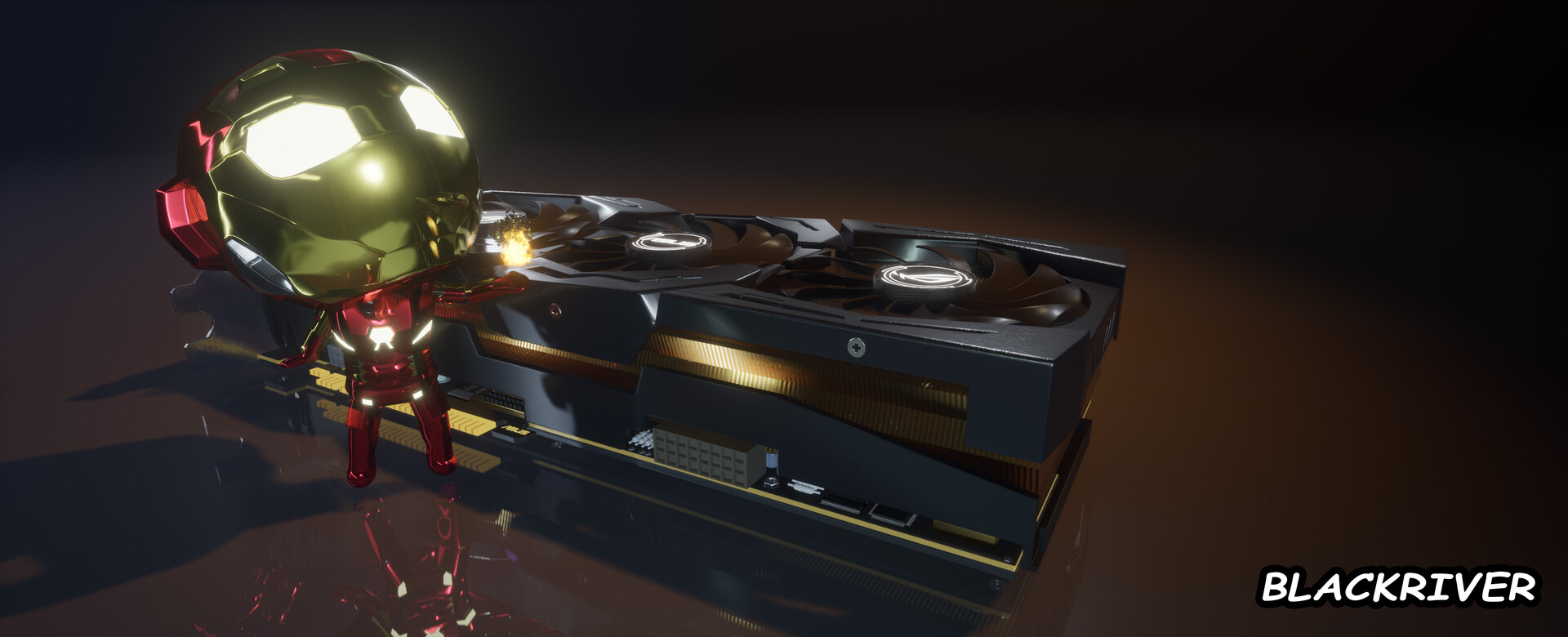 ArtStation - GPU OR IRONMAN