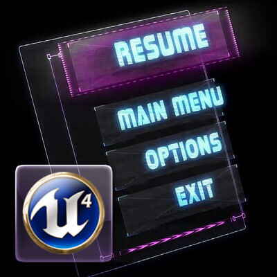 ArtStation - 3D Sci-fi Menu