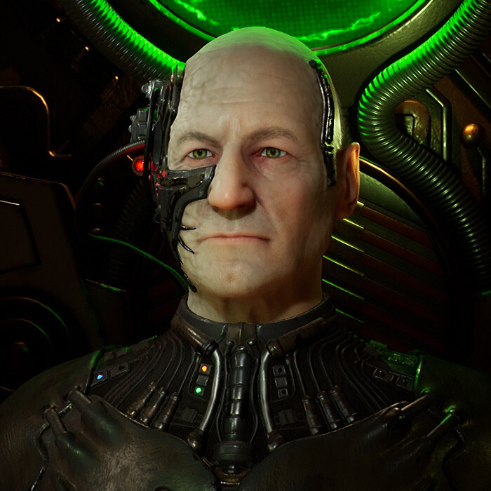 ArtStation - Locutus of Borg | Real Time Character