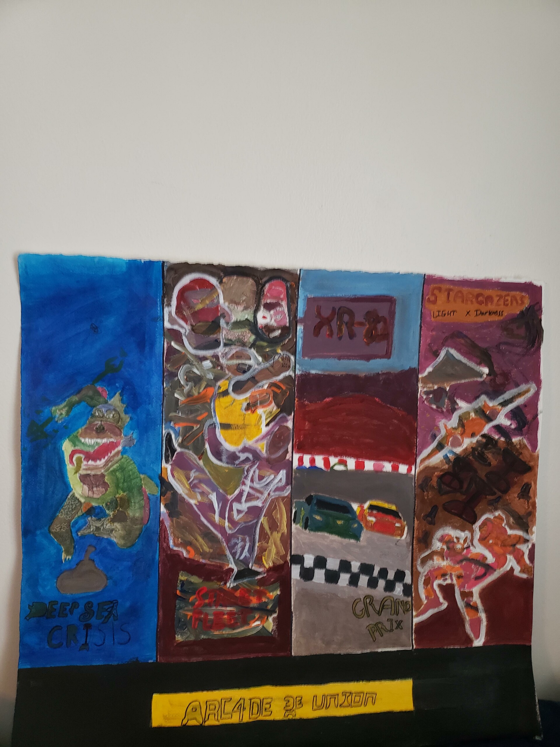 ArtStation - R.A.C (Retro Arcade Covers)