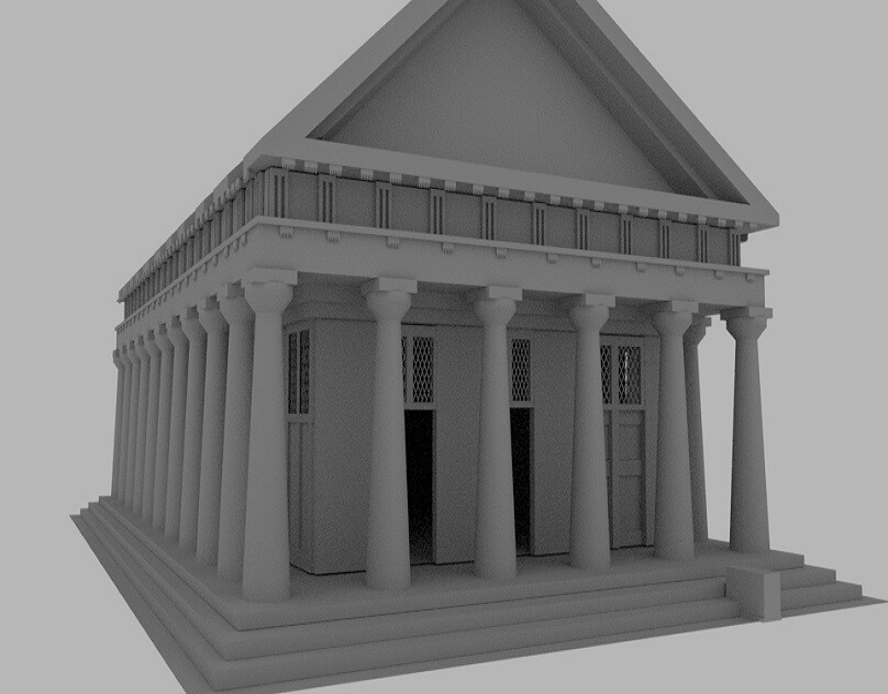 ArtStation - Greek Temple
