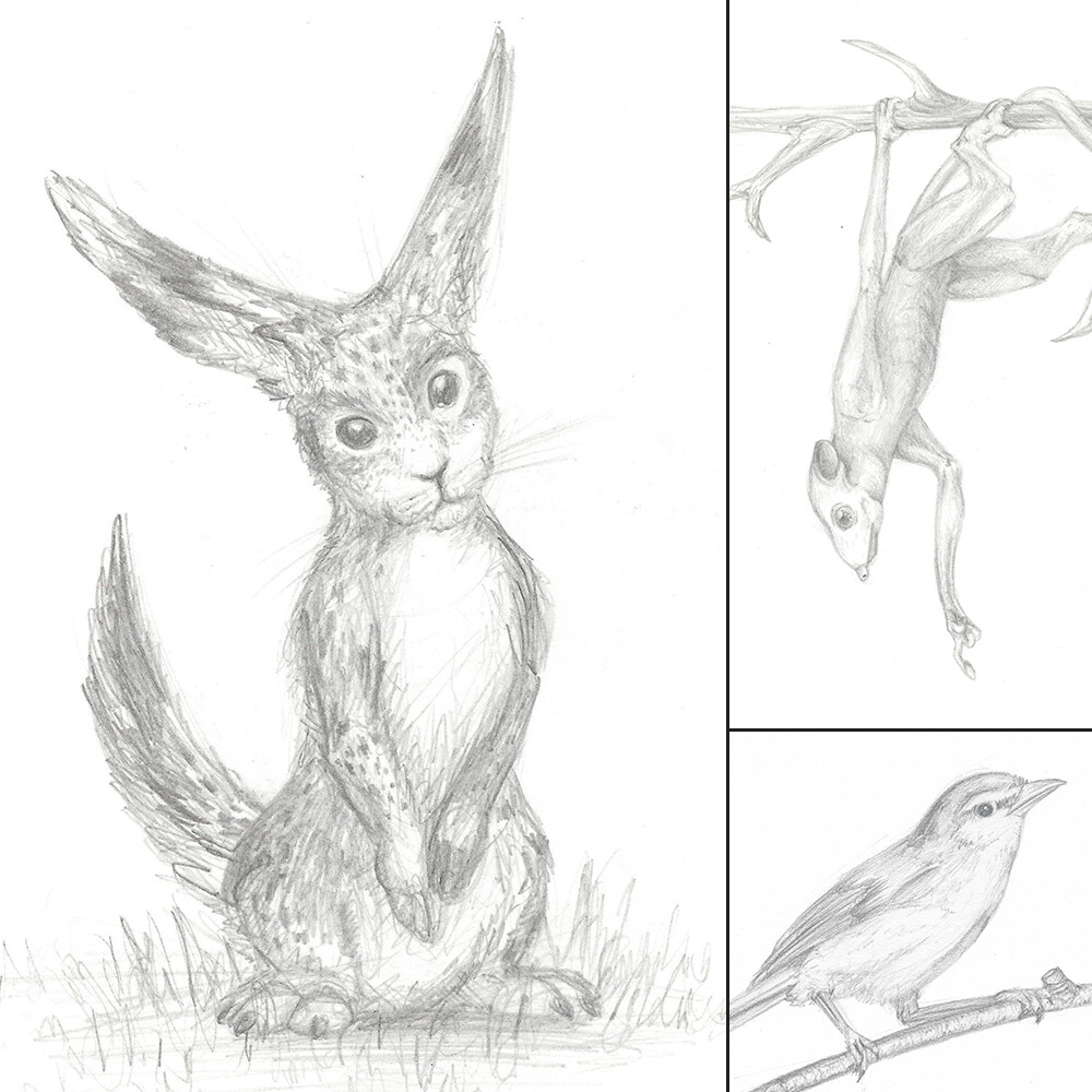 ArtStation - Creature Drawings 2015