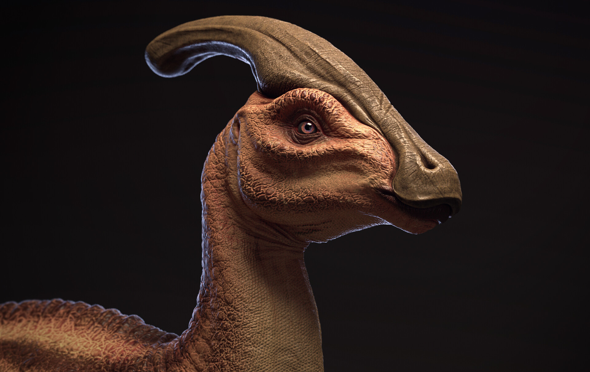 ArtStation - Parasaurolophus