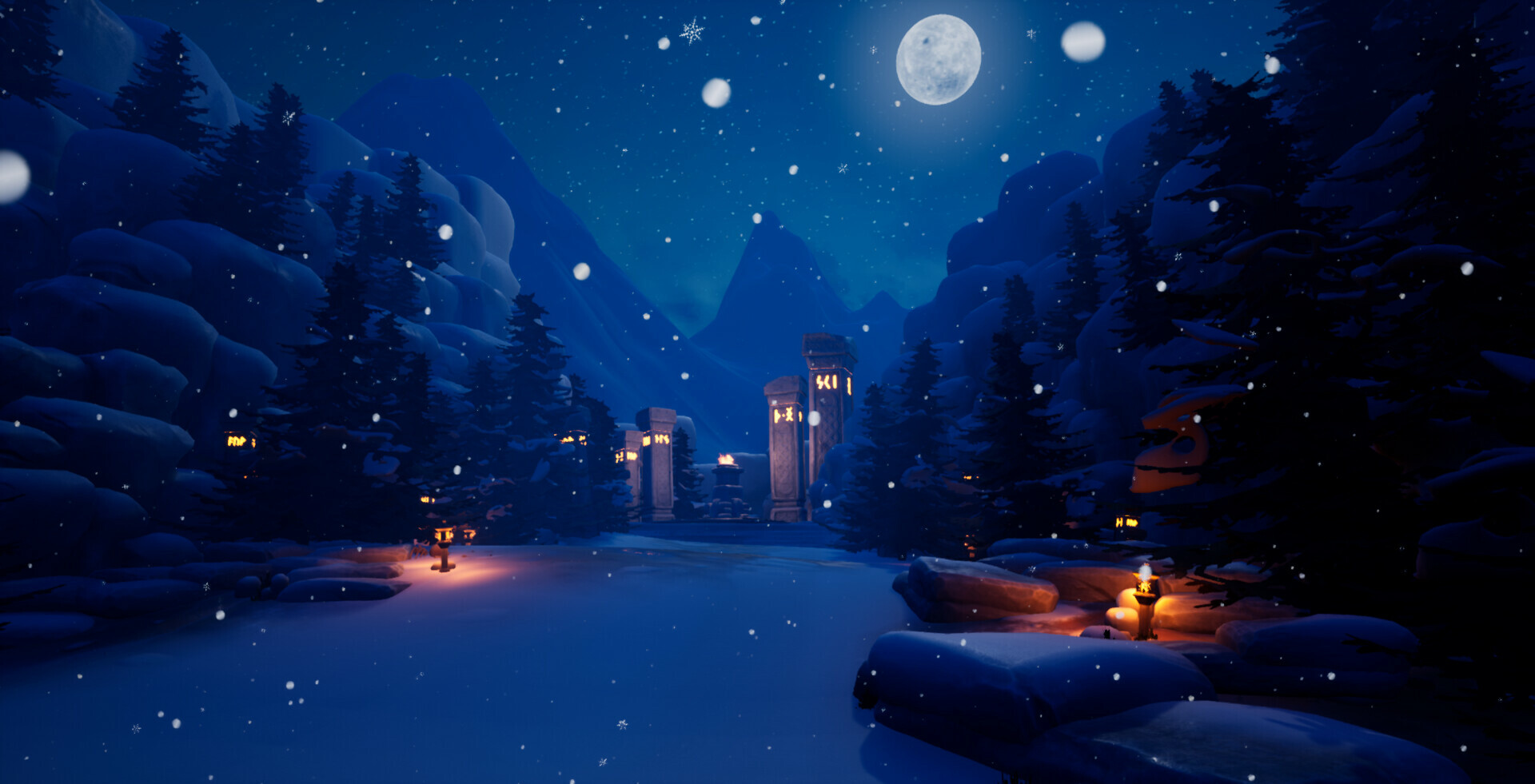 ArtStation - Viking Shrine, Jennifer Delle Monache