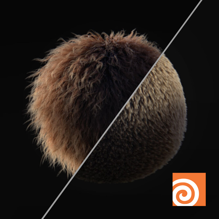 ArtStation - Fur balls