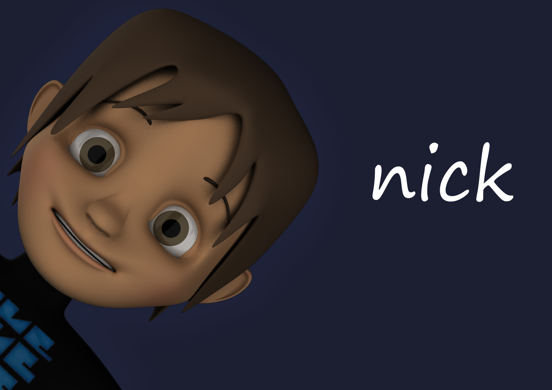 ArtStation - Charecter "nick" 3D Modeling