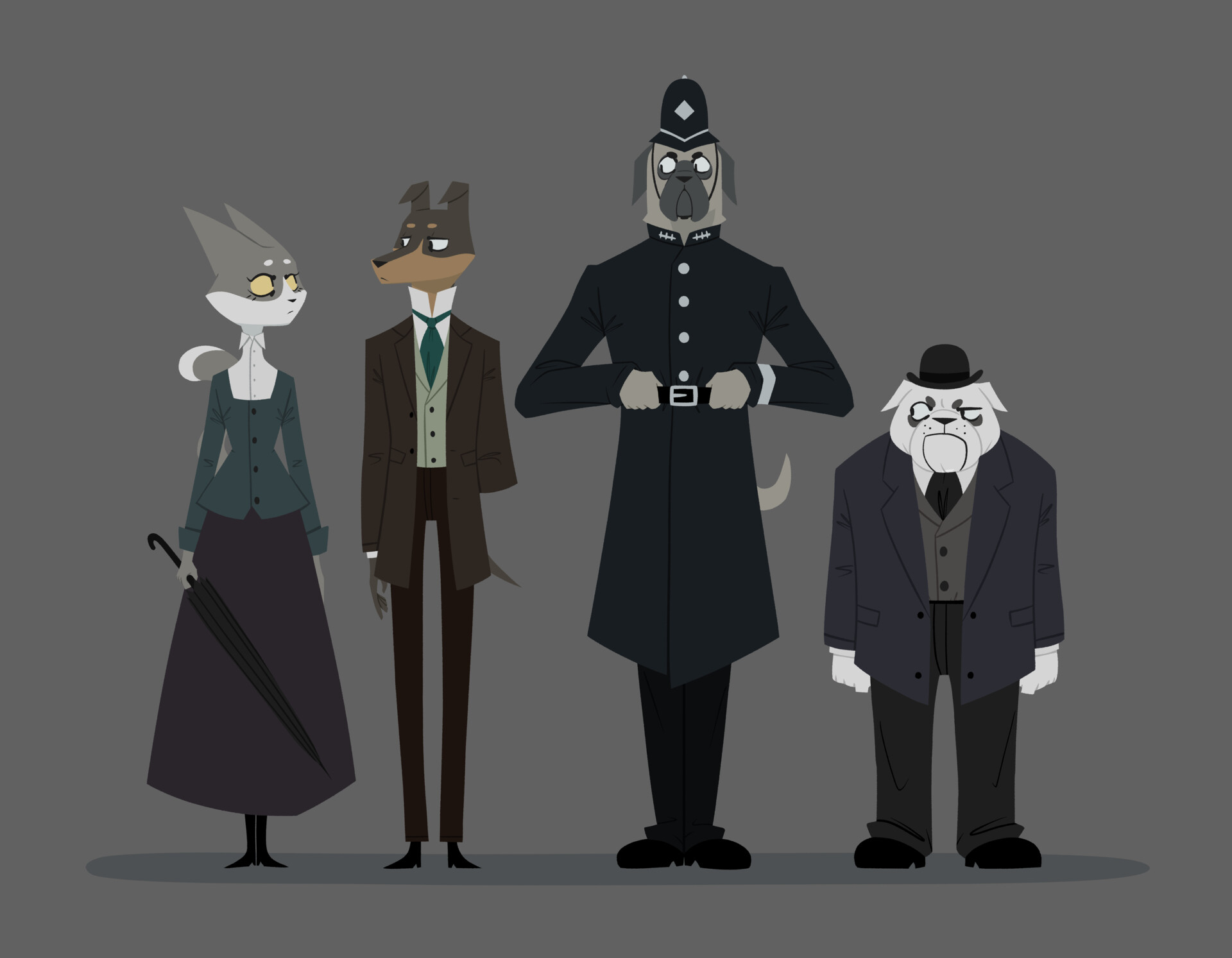 ArtStation - Character Design Assignment Refined Samples