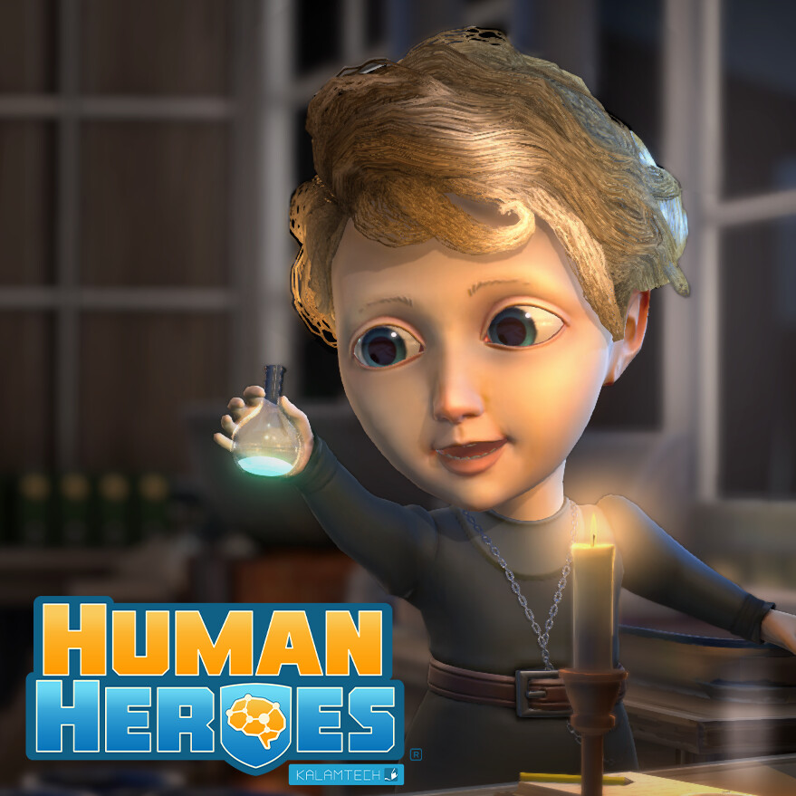 ArtStation - Human Heroes Curie On Matter, Akira Yashiki